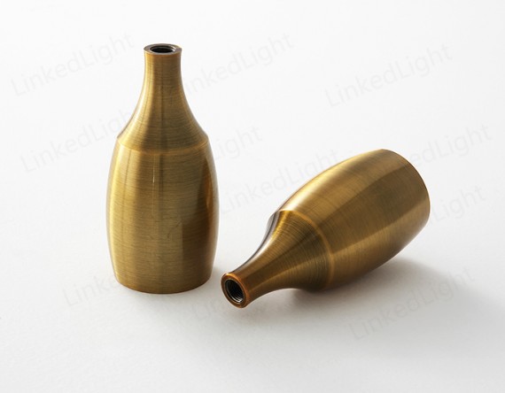 Metal Covers for Lamp Socket Green Bronze - Metal Lampholder Covers ...