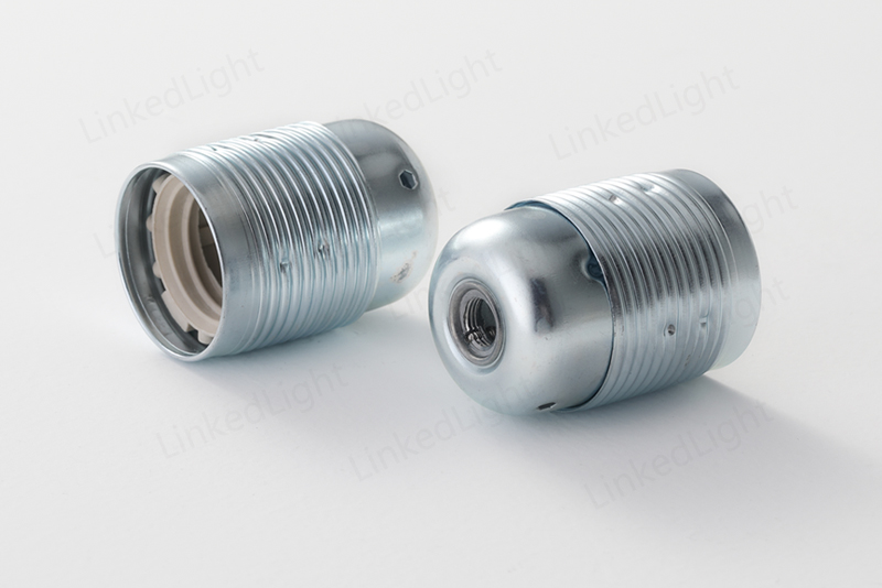 E27 Metal Bulb Socket Red Copper - Metal Lampholders - LinkedLight ...